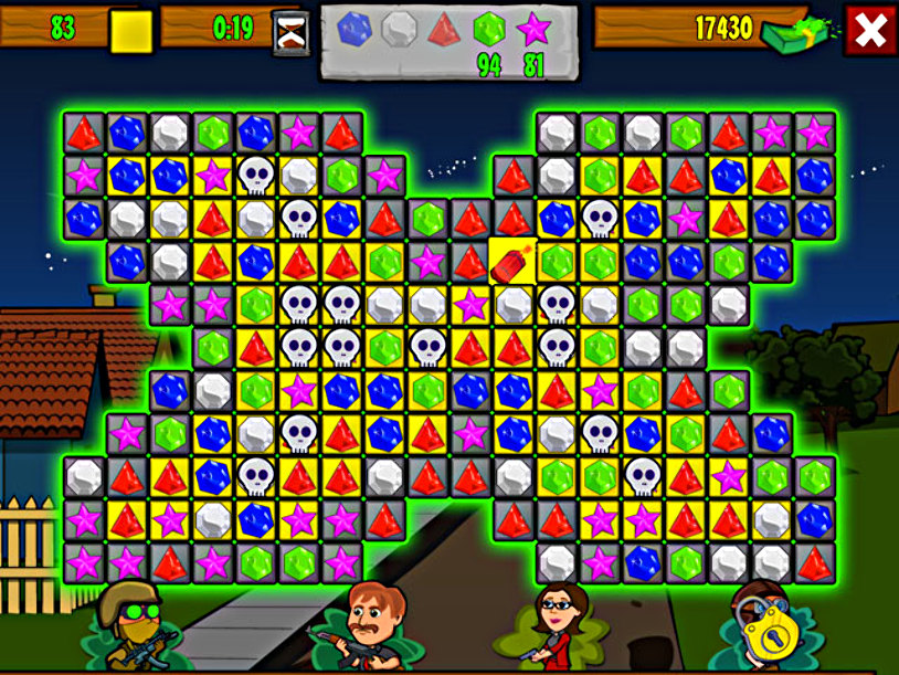 Zombie Jewel - Survive the apocalypse in this Zombie themed Match 3 ...