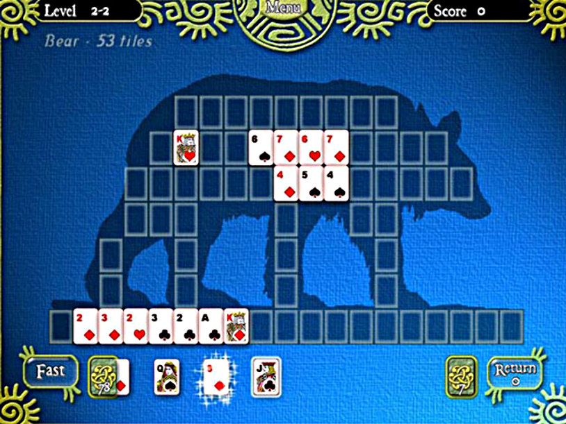 Shape Solitaire - Experience Solitaire with an innovative twist, adding ...