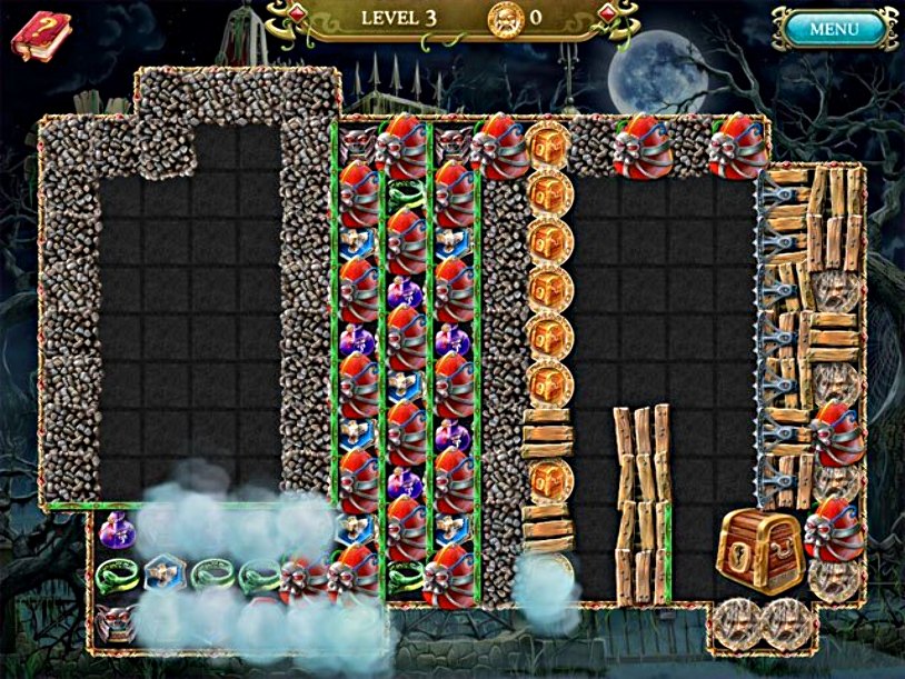 Cursed House 3 - Charge the ancient amulet and cleanse the house of evil