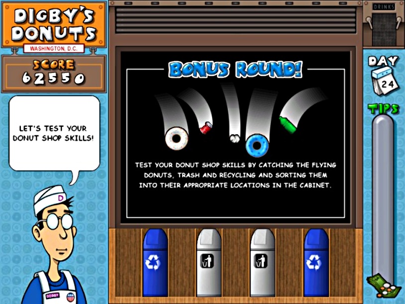 Digby's Donuts - Stack, catch, and drop donuts for colorful combos