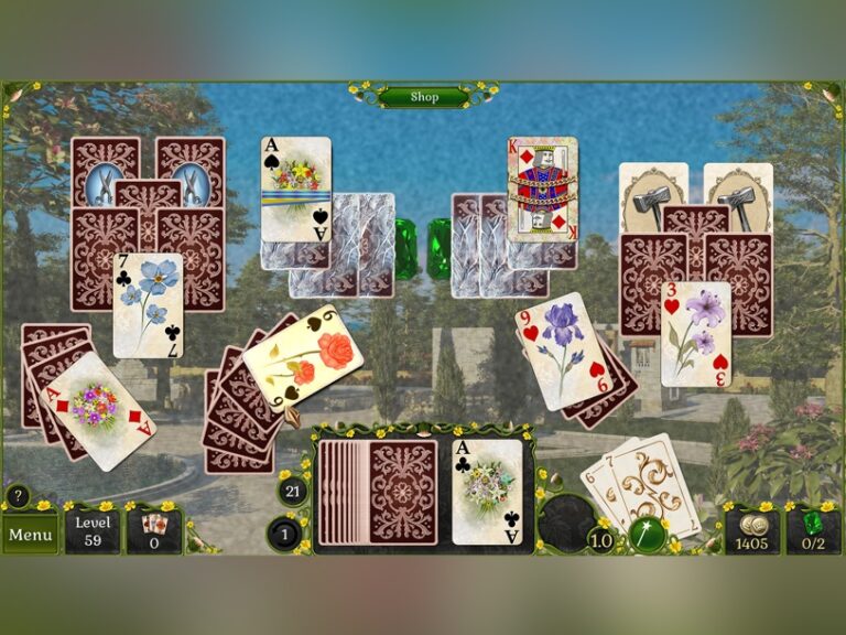 Jewel Match Solitaire Summertime - Keep your cool, play Solitaire, and go on a picnic