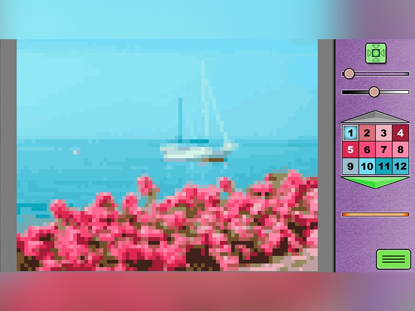 Pixel Art 54 - Painting is a breeze! Pixel Art makes color-picking ...