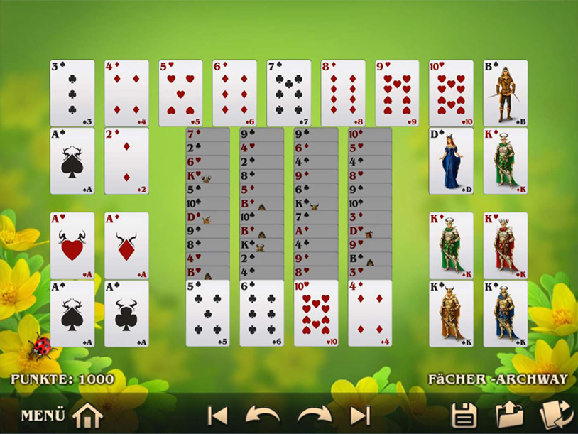 Summertime Solitaire - Experience 150 solitaire variations