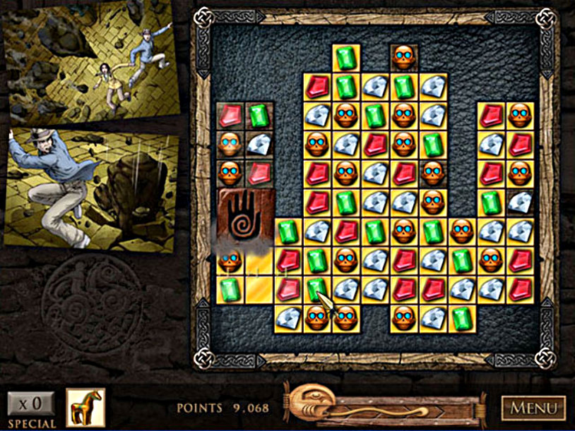 Jewel Quest Trio - iWin's finest gems satisfy every gaming craving