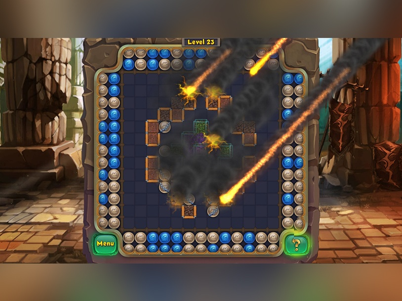 Match Marbles 6 - Match Marbles 6 blends Match3 and Marble Popper ...