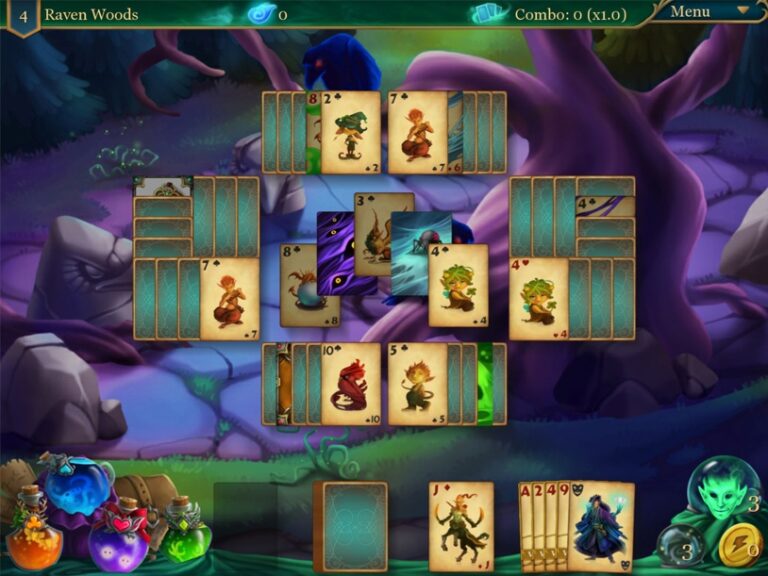 Magic Cards Solitaire 2 - Experience exciting solitaire adventure with ...