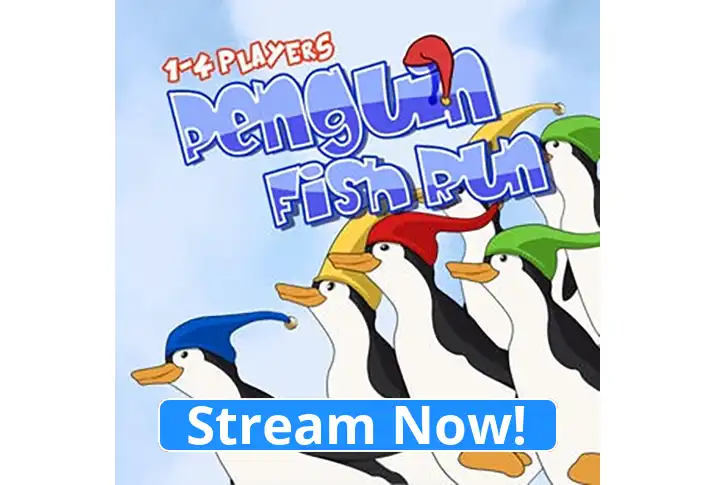 Penguin Fish Run - Play on IPlay