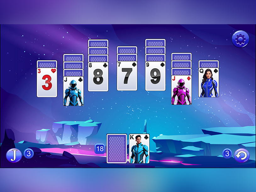 Cosmo Solitaire - Explore the wider cosmos while playing solitaire