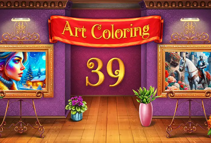 ¡Crea y da rienda suelta al artista que llevas dentro con Art Coloring 39!