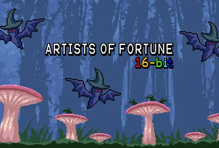 Artists Of Fortune: 16-bit - Una aventura de arte retro de 16 bits