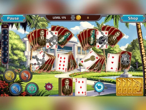 Discover hidden strategies in Mafia Solitaire 2!