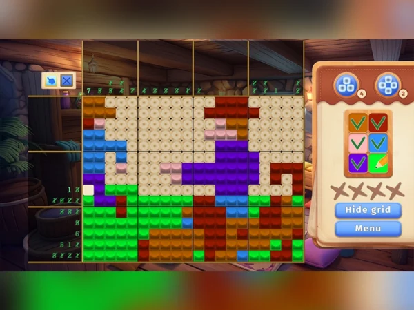 Explore vibrant puzzles in Savannah Puzzles: Father's Heritage!